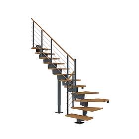 Dolle Vinkeltrappa Dubai Ek Oljad 1/4 Design DUBAI ek oljad 7016 DESIGN ...