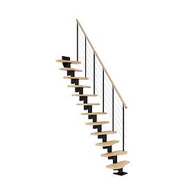 Dolle Spartrappa Basel Bok Steg Shape6 BASEL bok steg sort SHAPE6 14T ...