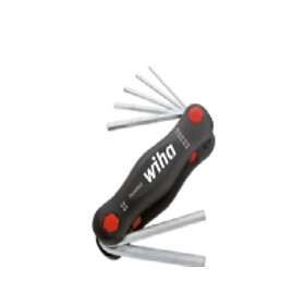 Wiha 351 PK7, Insexnycklar with L-handtag, set, Metrisk, 7 styck, 1.5,2 ...