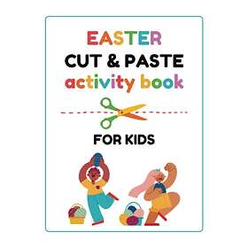 Paperback Easter Cut and Paste Activity Book for Kids 40 Pages of ...