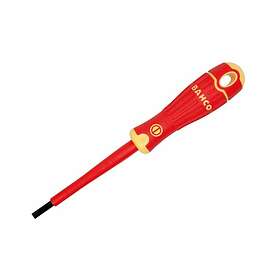 Bahco Insulated slotted screwdriver, B196.100,200, Från 163 kr