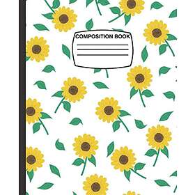 Sunflower Cute , Wide Ruled Primary Copy Book, SOFT Cover Girls Kids ...