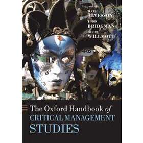 The Oxford Handbook of Critical Management Studies Engelska Hardback ...