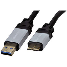 Maxxtro Platinum USB A - USB Micro-B 3.0 2m - Hitta bästa pris på Prisjakt