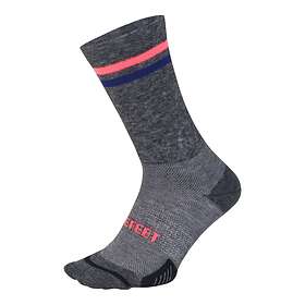 Best pris på DeFeet Cush Wool Comp 6" Socks Grey w/Black Stripes, Str ...