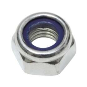 SWG 368 10 25 Stoppmutter M10 DIN 985 Stål förzinkad 50 st, Från 197 kr