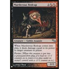 löskort: The List: Murderous Redcap - Hitta bästa pris på Prisjakt