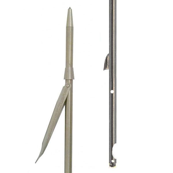 Spetton Tq Spear With Shark Fins 7 Mm Silver 150 cm, Från 508 kr
