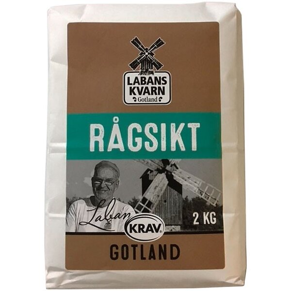 Labans Kvarn Rågsikt 2kg, från 41 kr i butiker på Prisjakt
