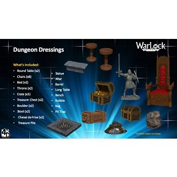 WarLock Tiles: Dungeon Dressings - Sammenlign priser hos Prisjakt