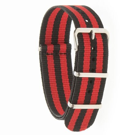 Dr Nato Straps Dr Nato Straps 2 STRIPES Strap Red 20 mm, från 199 kr i ...