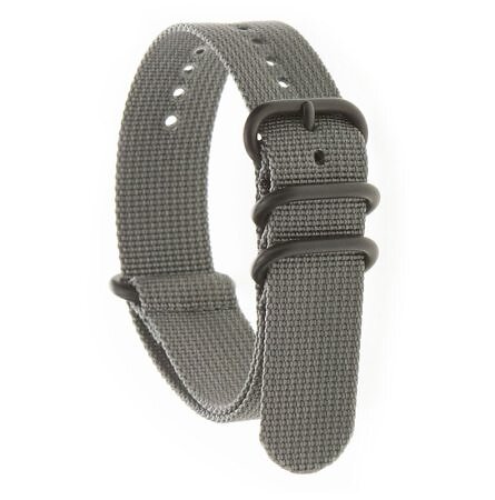 Dr Nato Straps Dr Nato Straps ZULU FOUR Grey Strap 18 mm - Hitta bästa ...