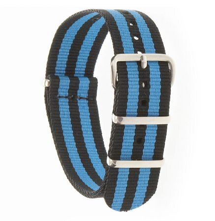 Dr Nato Straps Dr Nato Straps 2 STRIPES Strap Blue 18 mm, från 199 kr i ...
