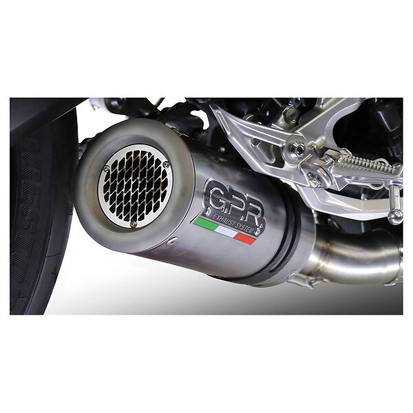 GPR Exhaust Gpr Exclusive M3 Natural Titanium Slip On Duke 790 17-20 ...