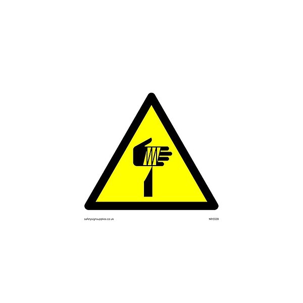 Viking Signs Varning vass symbol endast skylt 200 x 200 mm S20, Från 111 kr