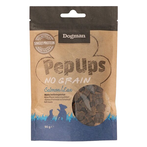Dogman PepUps No Grain Lax 90g, från 29 kr i butiker på Prisjakt