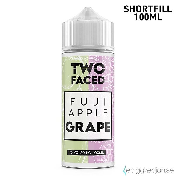 Two Faced Fuji Apple Grape |100ml Shortfill - Hitta bästa pris på Prisjakt