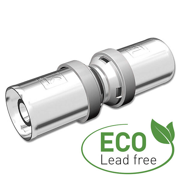 LK Muff PressPex eco 2muff AX25mm x AX20mm PN10, maxtemp +70°C (+, Från ...