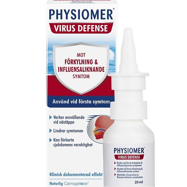 Physiomer Virus Defense Nesespray 20 ml - Sammenlign priser hos Prisjakt