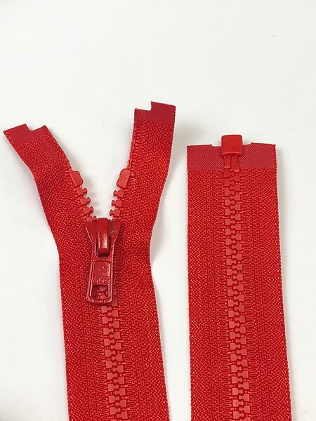 YKK Delbara Jacklås 820 röd 90cm, Från 98 kr