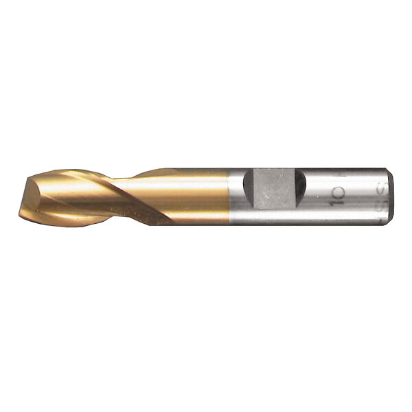 Diesella Endefræser 18 mm HSS-TiN Z=2 DIN 327 Form D, Från 227 kr