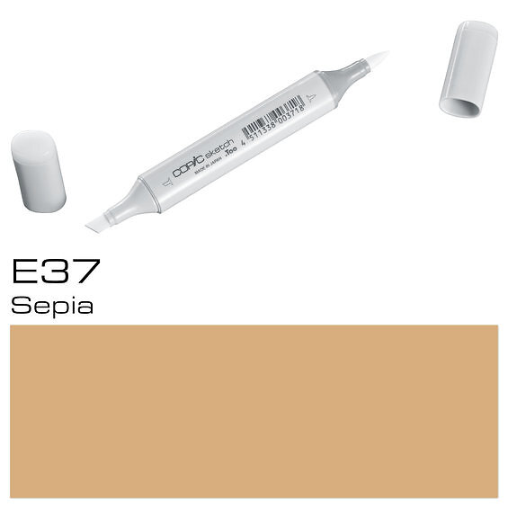 Copic Sketch E37 Sepia, från 75 kr i butiker på Prisjakt