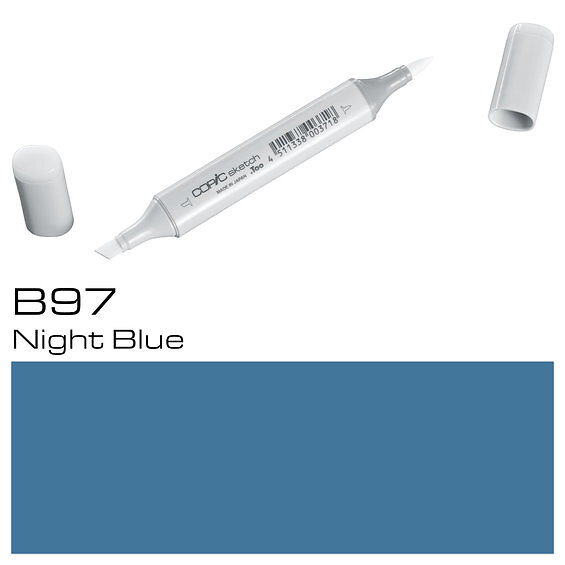 Copic Sketch B97 Night Blue, från 75 kr i butiker på Prisjakt
