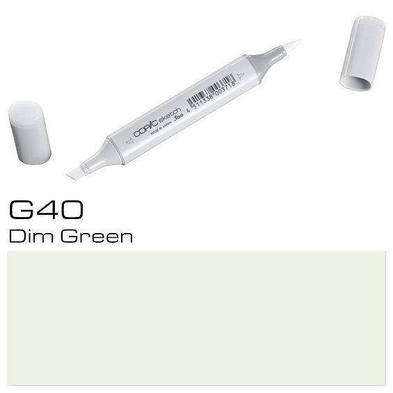 Copic Sketch G40 Dim Green, från 75 kr i butiker på Prisjakt