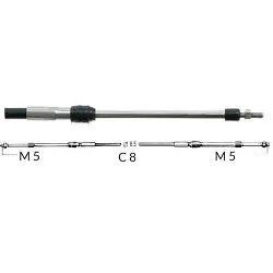 Ultraflex C8 Control Cable Silver 16´, Från 445 kr