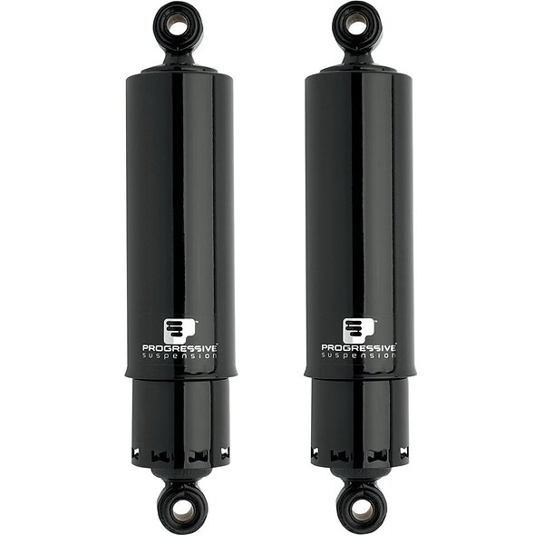 Progressive Suspension 412 Series Heavy-duty American-tuned Gas Harley ...