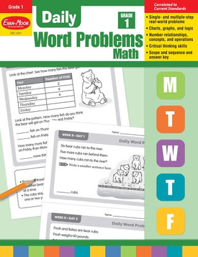 Daily Word Problems Math, Grade 1 Teacher Edition - Sammenlign priser ...
