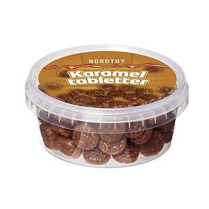 Nordthy Karamelltabletter 150g, Från 24 kr