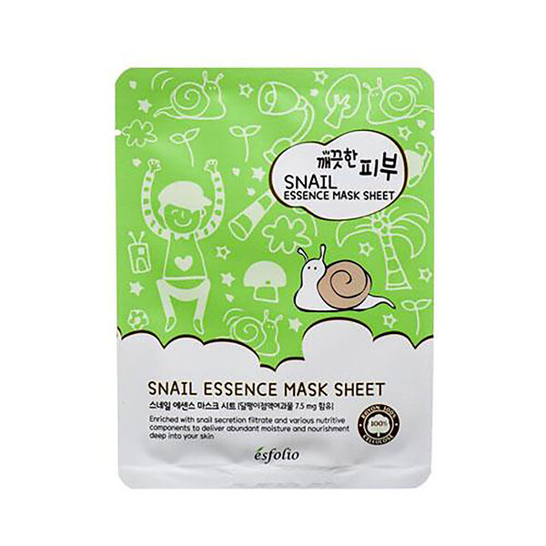 esfolio Pure Skin Snail Essence Mask Sheet 25ml - Price from £23.59