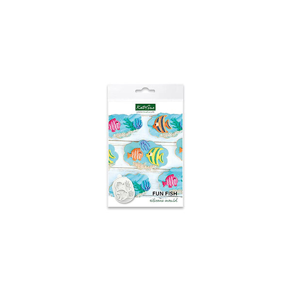 Katy Sue Silikonform för roliga fiskar - Price from £21.4