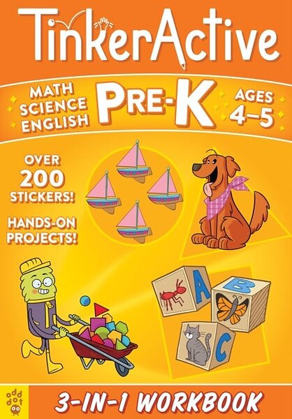 TinkerActive Pre-K 3-in-1 Workbook, från 209 kr i butiker på Prisjakt