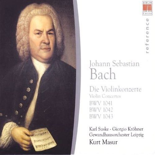 Kurt Masur, Giorgio Krohner, Karl Suske, Walter Heinz Bernstein Violin ...