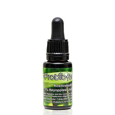 Probioform Jod 1% högupplöst 15ml - Hitta bästa pris på Prisjakt
