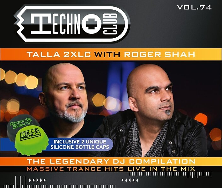 Talla 2XLC, Roger Shah Techno Club Vol. 74 CD, Från 319 kr