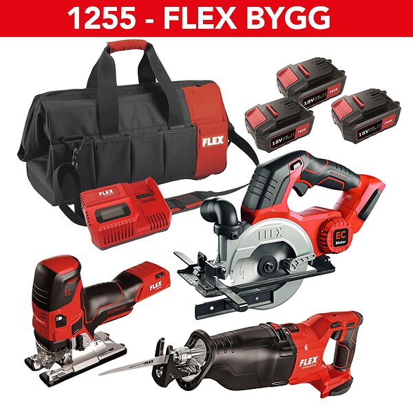 Flex Tools Bygg Kombikit, från 10 686 kr i butiker på Prisjakt
