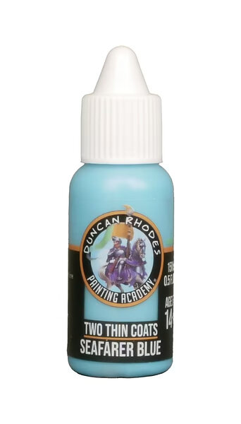Duncan Rhodes Painting Academy Two Thin Coats Seafarer Blue (Highlight ...