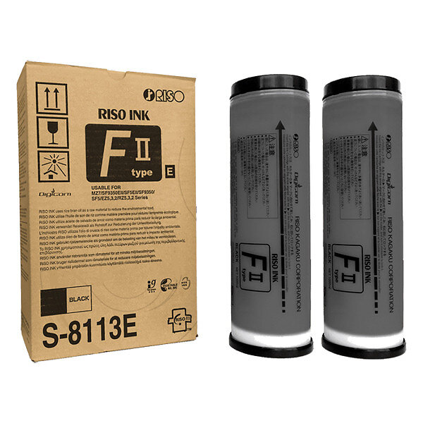 Riso S-8113E svart bläckpatron 2-pack (original), från 550 kr i butiker ...