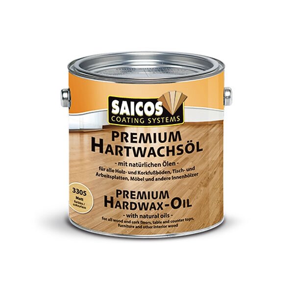 Saicos 3308 Premium Hardwax Oil Frost 2,5l, från 1 499 kr i butiker på ...