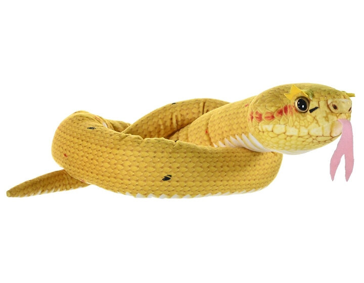 Wild Republic Snakes Eye Lash Viper Gul 137cm - Sammenlign priser hos ...