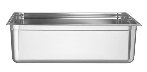 Hendi Food Pan Rustfritt Stål 200mm GN 2/1 - Sammenlign priser hos Prisjakt