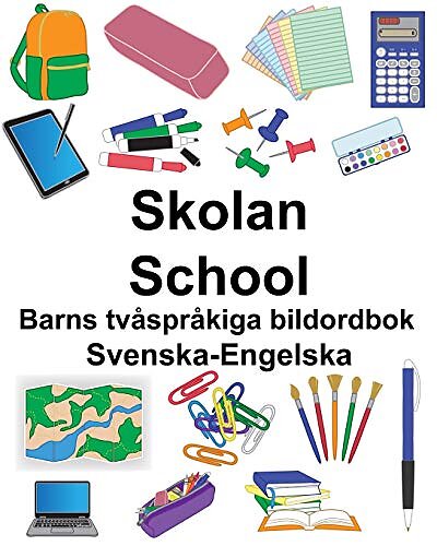 Svenska-Engelska Skolan/School Barns tvåspråkiga bildordbok, Från 140 kr