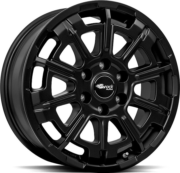 Brock Wheels B45 Satin Black Matt 7,5x18 5/120 ET45 CB65.1 - Sammenlign ...