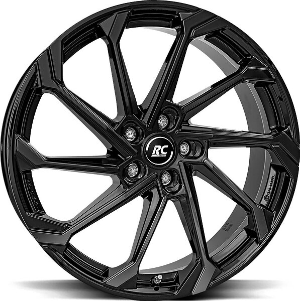 Brock Wheels RC36 Shiny Black 8x20 5/112 ET39 CB66.6 - Sammenlign ...