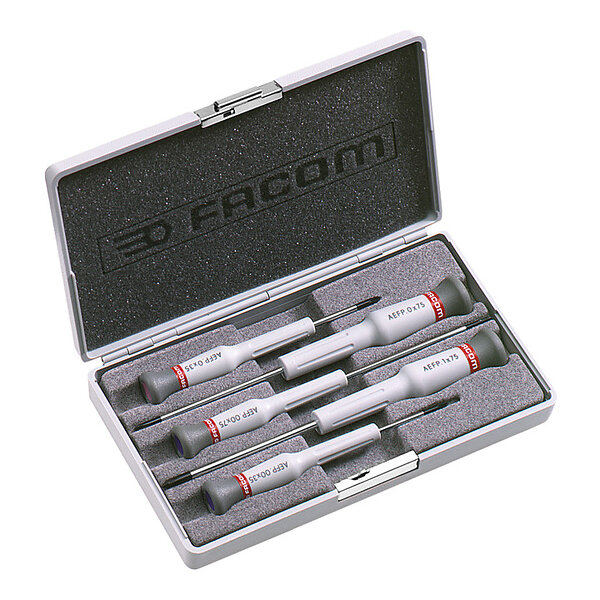 Facom AEFP.J1 Micro-Tech Skruvmejselsats, 5 delar - Hitta bästa pris på ...