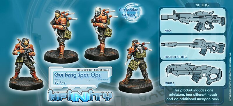Infinity: Yu Jing - Gui Feng Spec Ops, Från 135 kr
