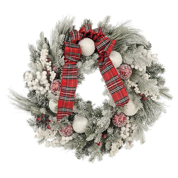 Mr Crimbo XS7838 Christmas Wreath 60cm - Price from £33.99